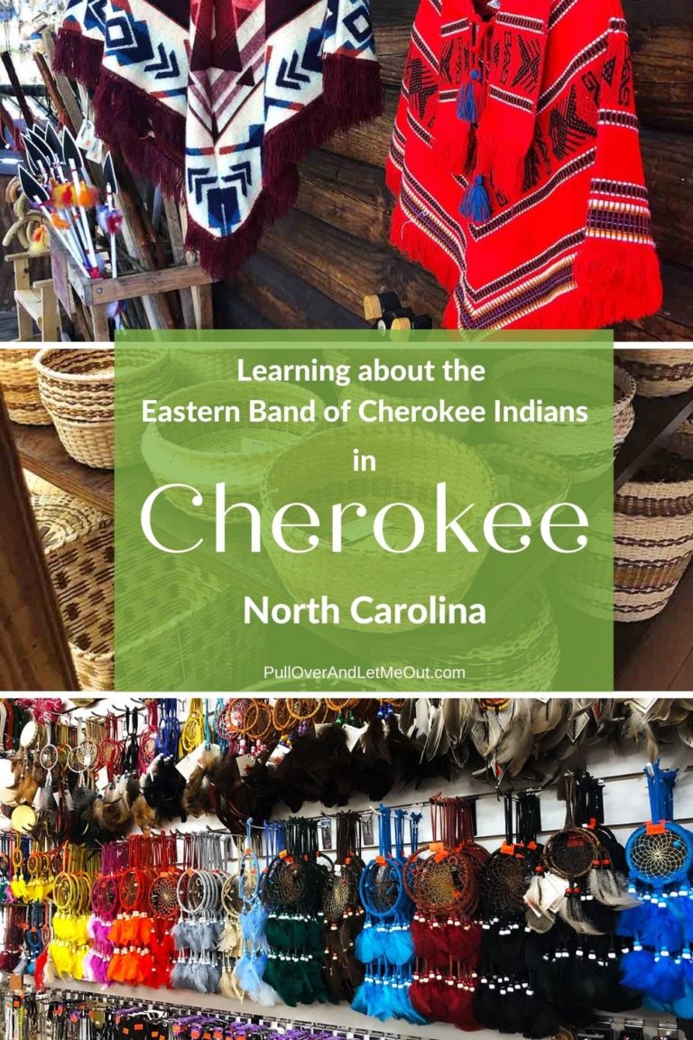 Learning About The Eastern Band Of Cherokee Indians In Cherokee North